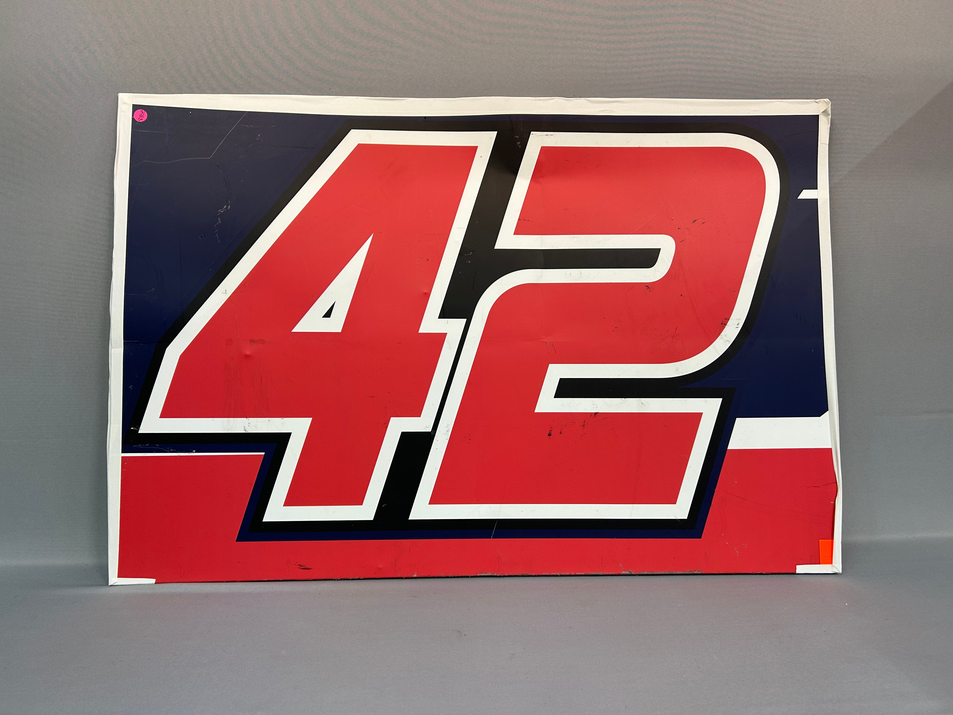 Matt Mills #42 2024 JF Electric Nascar Door Panel – Race Day Authentics