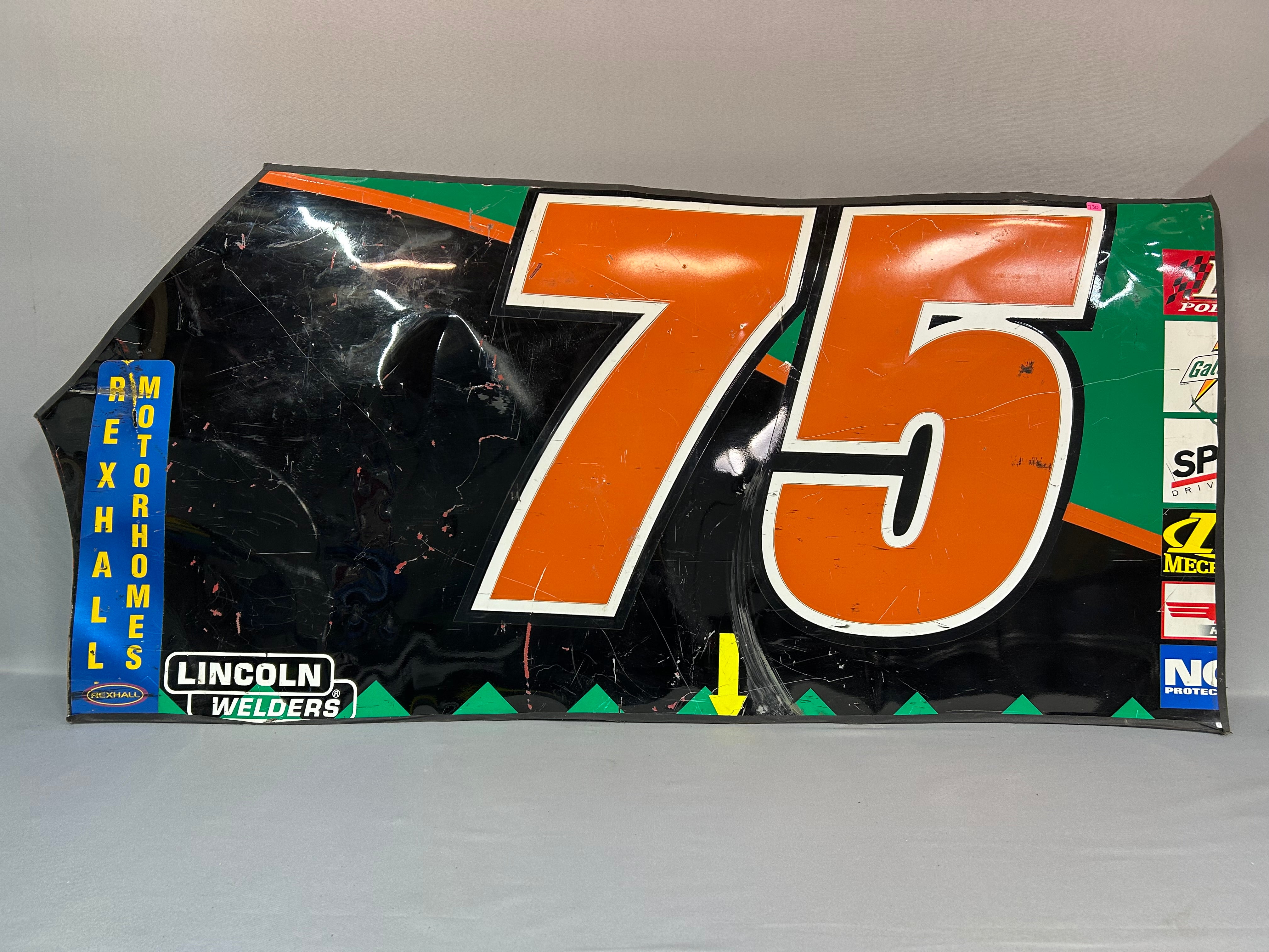 Wally Dallenbach #75 Pizza Hut Nascar Door Panel – Race Day Authentics