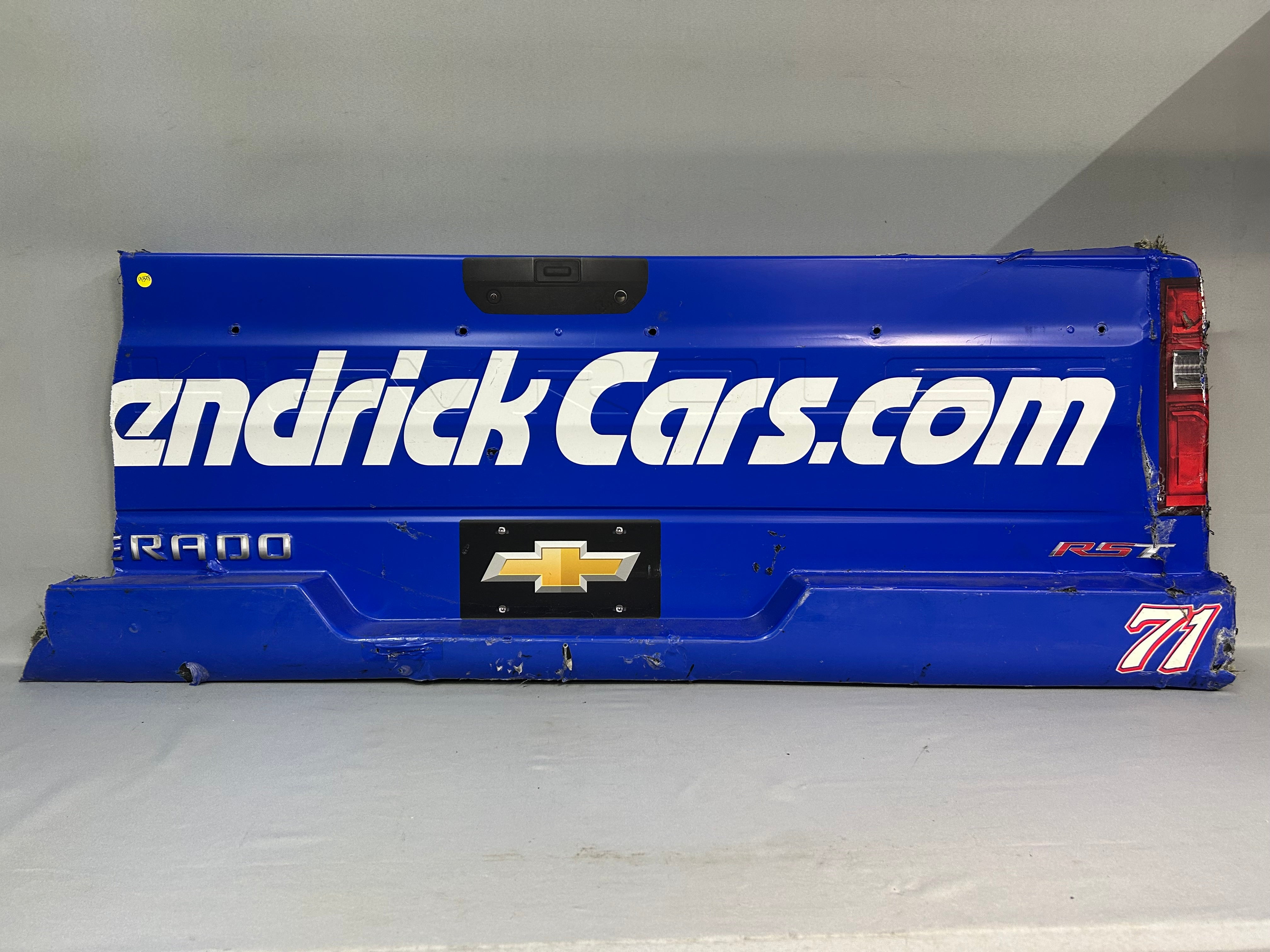 Rajah Caruth #71 2025 Daytona Hendrick Cars Nascar Rear Bumper – Race ...