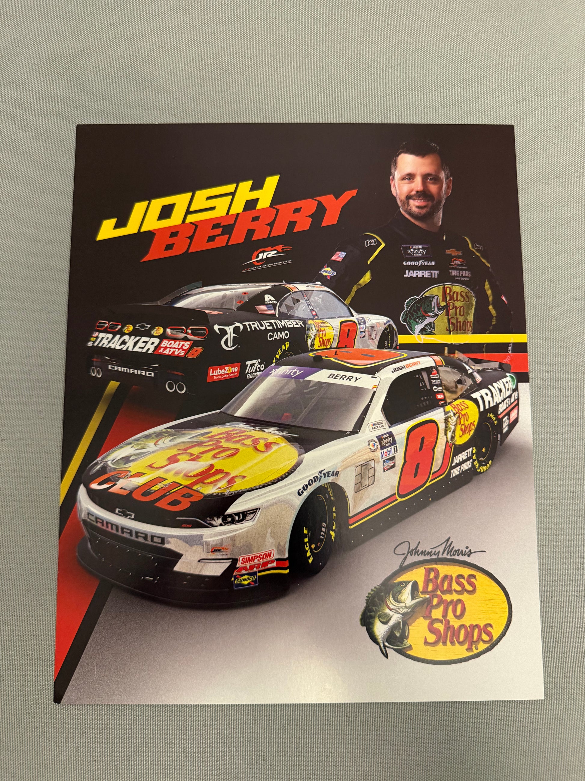 Josh Berry #8 2023 Bass Pro Shops Nascar Hero Card – Race Day Authentics
