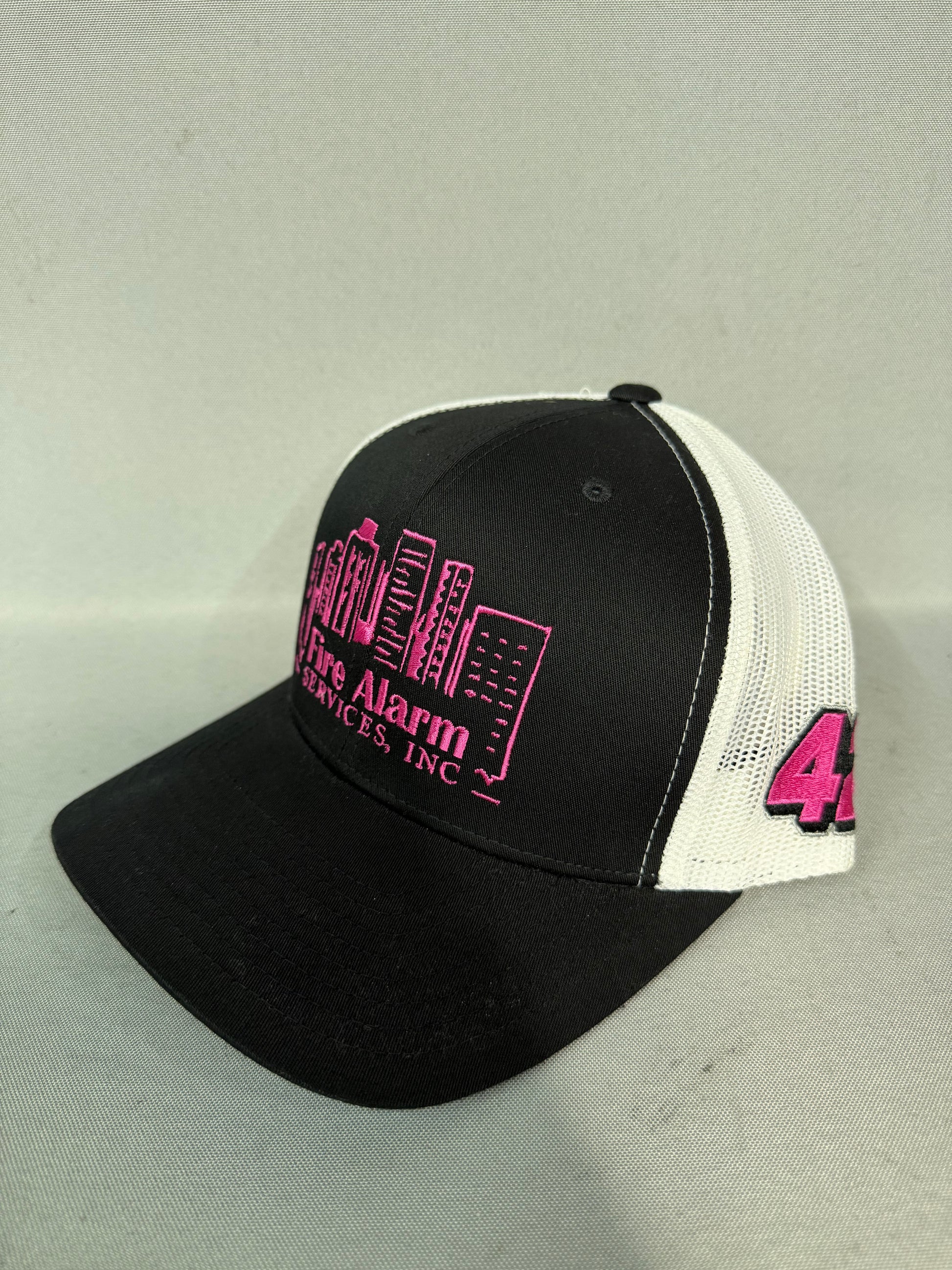 John Hunter Nemechek #42 Fire Alarm Services Nascar Team Issued Hat ...