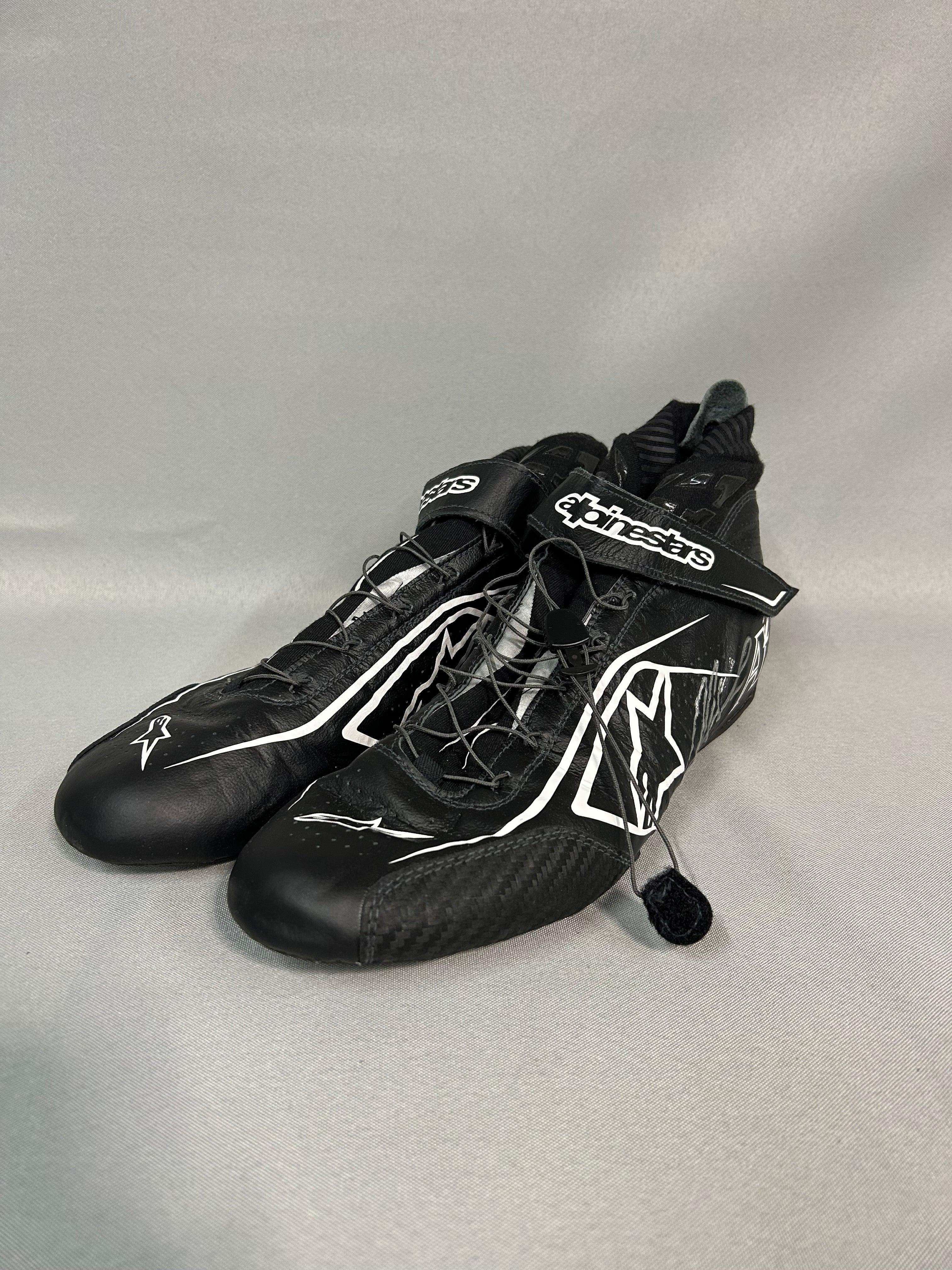 Aric Almirola #10 2023 Autographed Alpine Star Nascar Driver Shoes ...